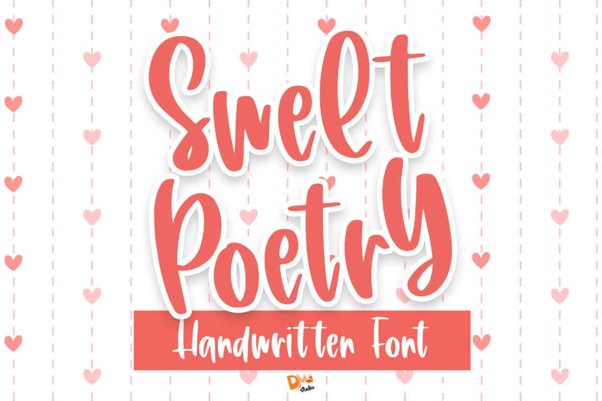 Sweet Poetry Font - DM Letter Studio