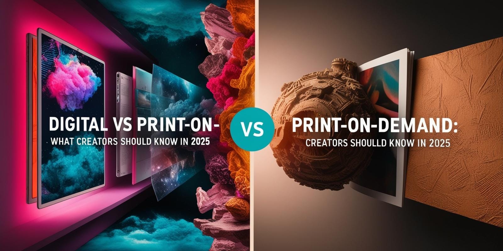 Digital vs Print-on-Demand: What Creators Should Know in 2025 - DM ...