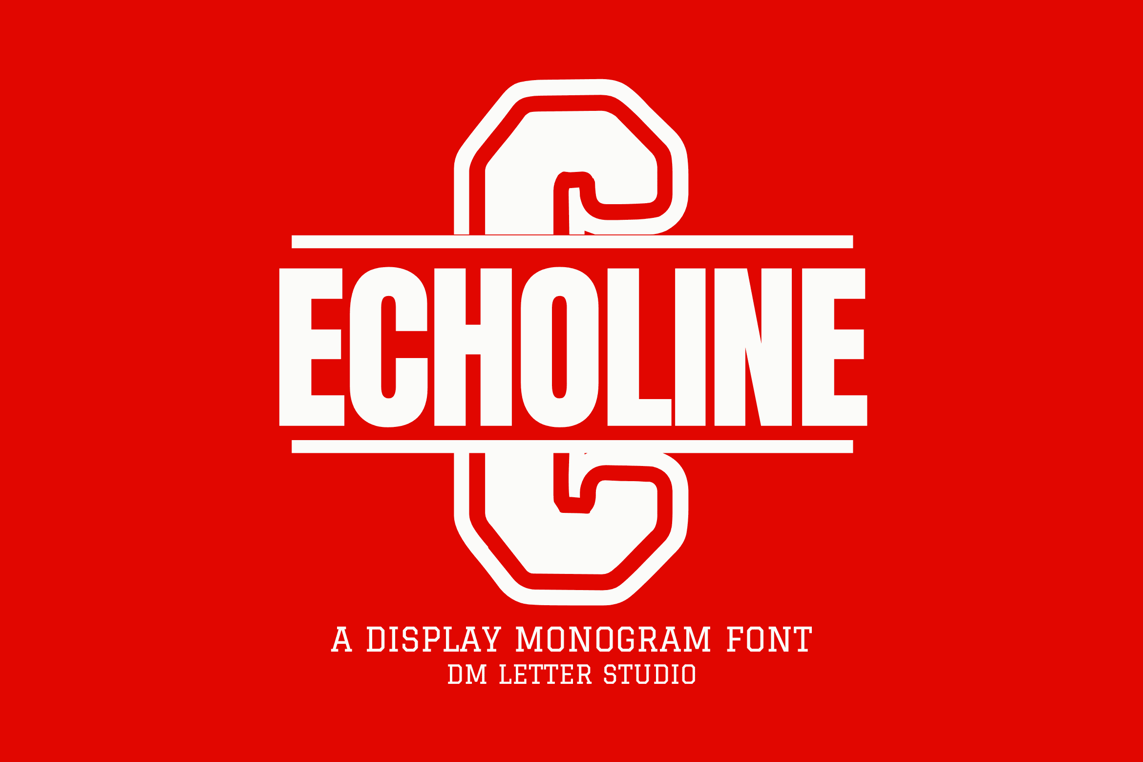 Echoline Monogram - DM Letter Studio
