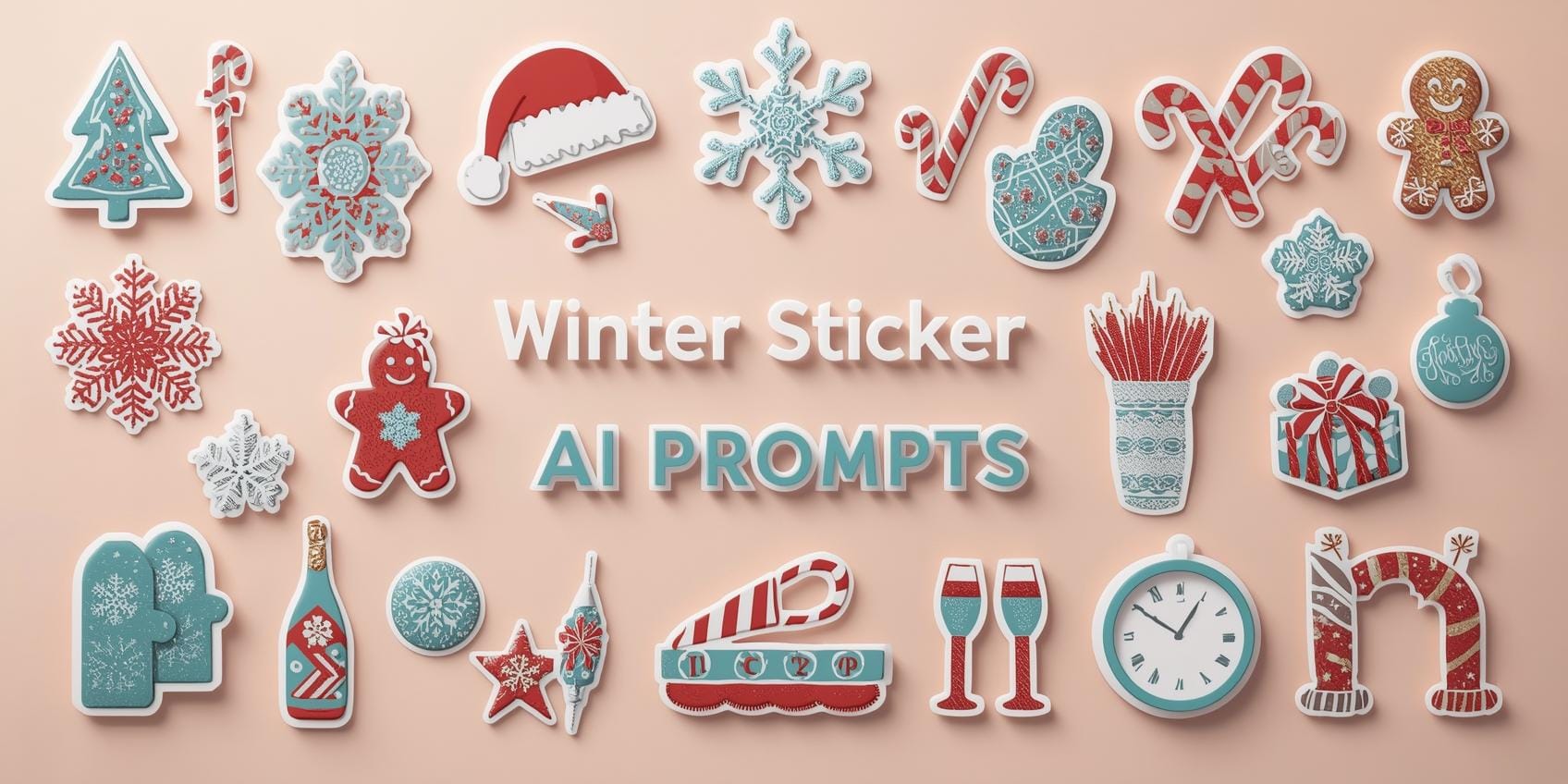 Top Winter Sticker AI Prompts for Christmas and New Year